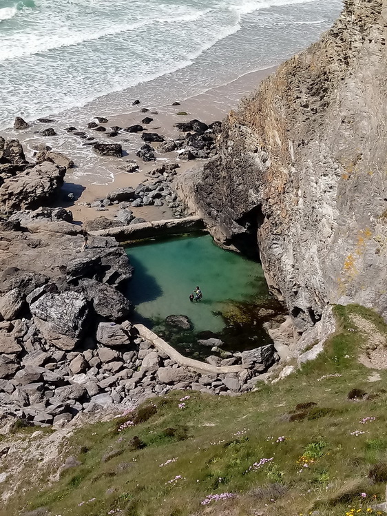 The Porthtowan mermaid pool | A Cornish Journey